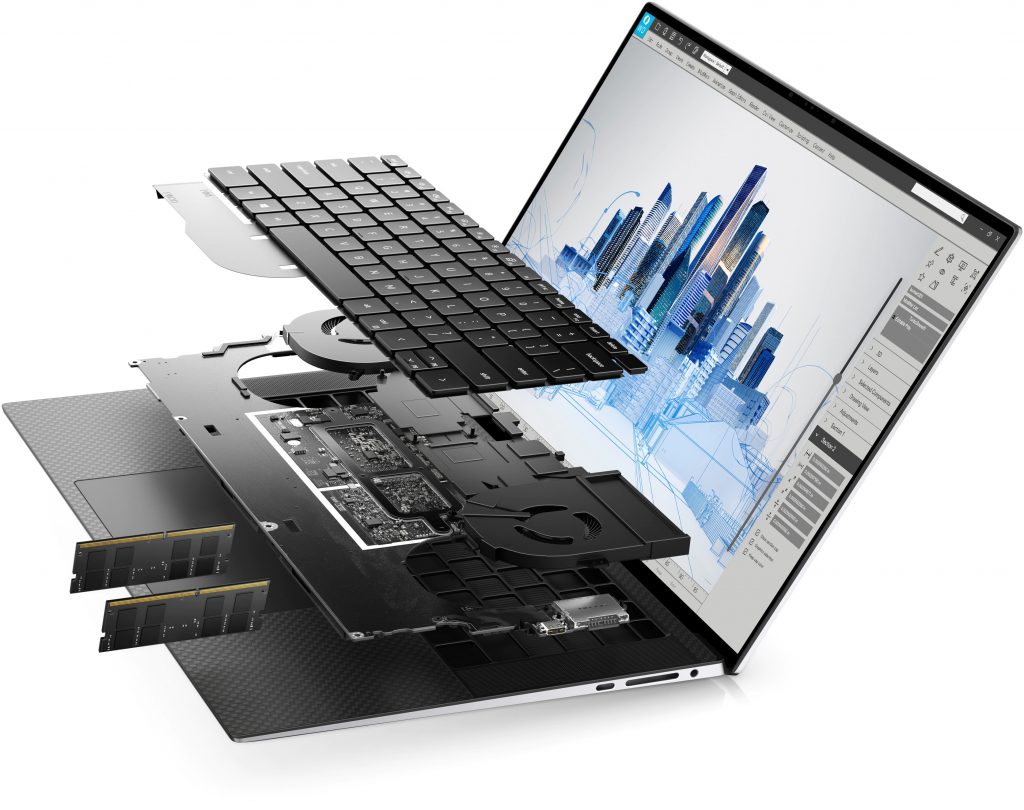 Dell Precision 5560 i5 11500H, RAM 16 GB, Nvme 512 GB, Quadro T1200 4GB ...