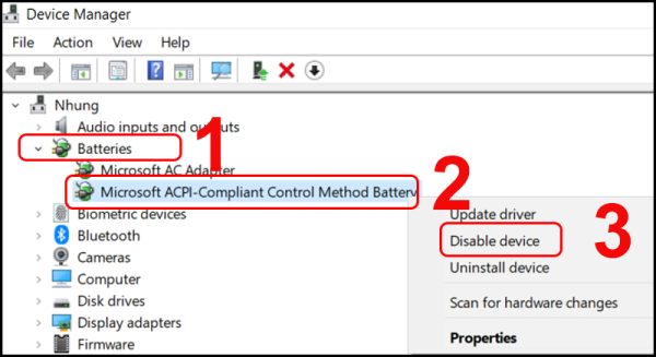 10 cách khắc phục laptop dell báo sạc nhưng không vào pin