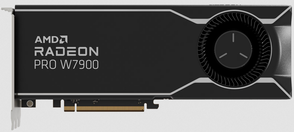 AMD Radeon Pro W7900 ra mắt: 61TFLOPS, 3999USD